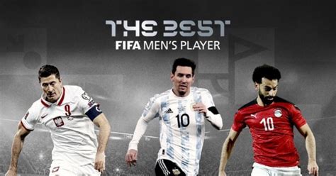 레반도프스키 메시 살라 2021 Fifa 올해의 남자 선수상 후보 공식발표
