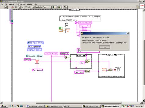 solved ideas to restructure program without popups labview 7 0 ni