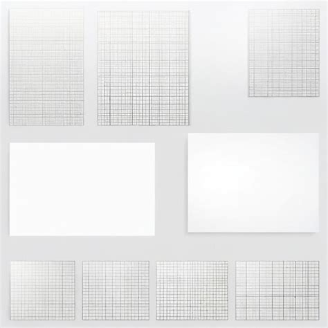 Grid Vector Set White Background Isolated A High Quality Premium Ai Generated Vector