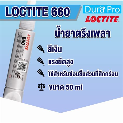 LOCTITE 660 Retaining Compound high strength ลอคไทท นำยาตรง
