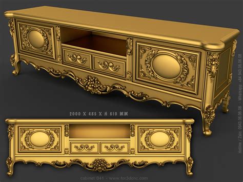 Cabinet 041 Stl 3d Model For Cnc 3d Stl Model For Cnc Stl Model