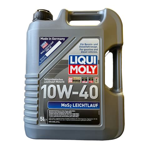 Liter Liqui Moly MOS Leichtlauföl W Motoröl W Levoil