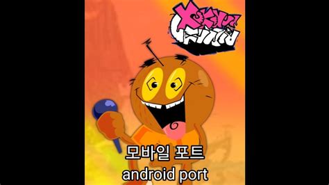 프라이데이 나이트 펑킨 코코넛 모드 모바일 Fnf Vs Ko Ko Nut Mod Android Port Youtube