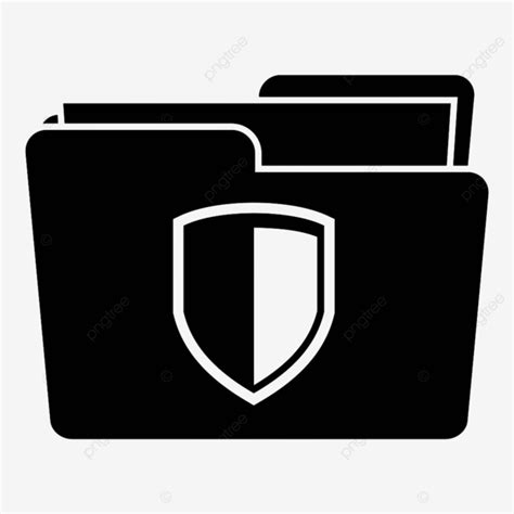 Folders Vector Art PNG Protected Folder Icon Simple Vector Protect Information Lock PNG