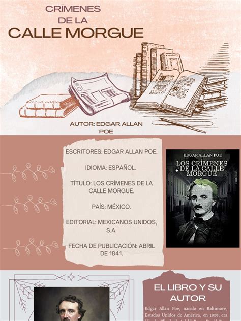 Reseña Crímenes De La Calle Morgue Pdf Los Asesinatos En La Calle