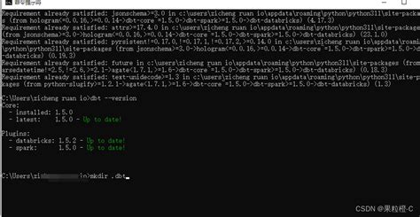 蠢萌安装 Dbt Core 及databricks快速入门dbt Core Csdn博客