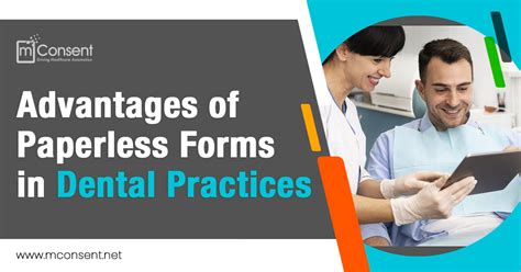 Advantages Of Paperless Forms In Dental Practices Infographics