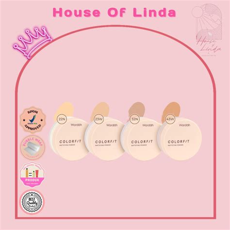 Jual Wardah Colorfit Mattifying Powder Shopee Indonesia
