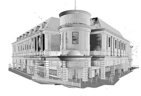 Architectural And Structural Scan To Bim Modeling For A Commercial