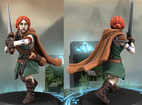 Lfa Kyleigh Terrinah Dhampir Kensai Monk On A Quest To Make Sure There Are Fewer Monsters Of