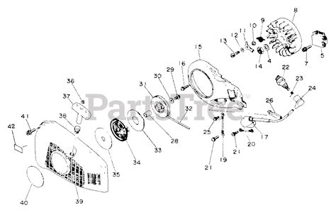 Echo CS 660 EVL Echo Chainsaw Ignition Starter Parts Lookup With