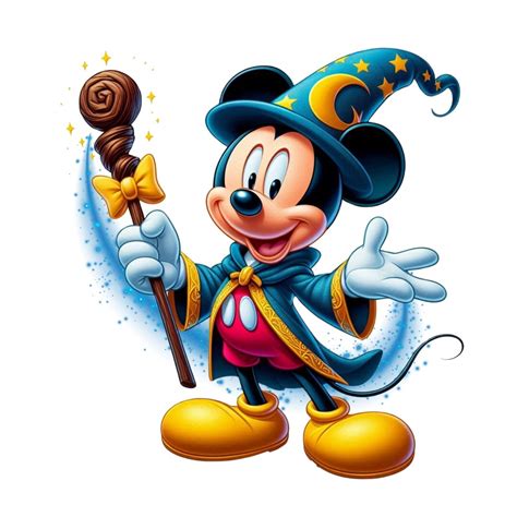 Mickey Mouse Wizard Png Mickey Mouse Png Clipart Wizards Png Magician Mickey Mouse Instant