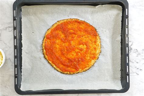 Cauliflower Pizza Crust Low Carb Spark