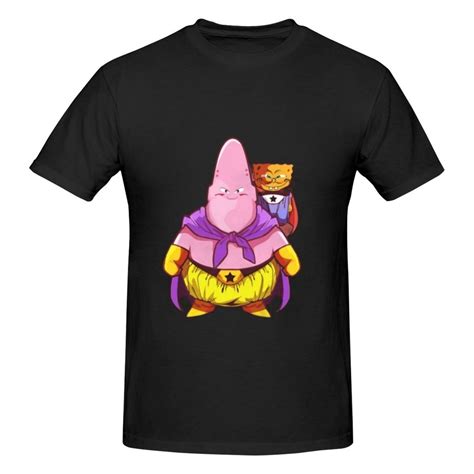 Jual T Shirt Kaos Gambar Animasi Spongebob Majin Buu Funny Baju