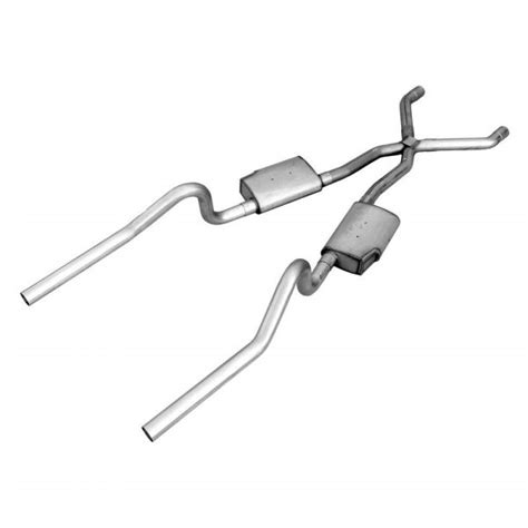 Pypes Performance Exhaust SME11S 409 SS Crossmember Back Exhaust