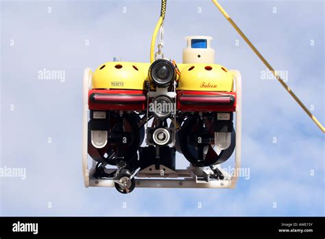 Remote Operated Vehicle Rov For Use In The Oil Industry For