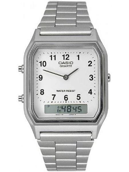 Электронные японские наручные часы Casio Vintage Aq 230a 7b с гарантией купить с доставкой по