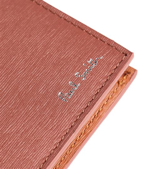 Womens Paul Smith Brown Leather Bifold Wallet Harrods Countrycode
