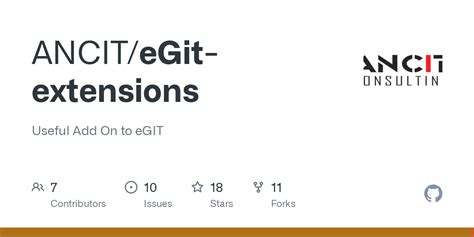GitHub ANCIT EGit Extensions Useful Add On To EGIT