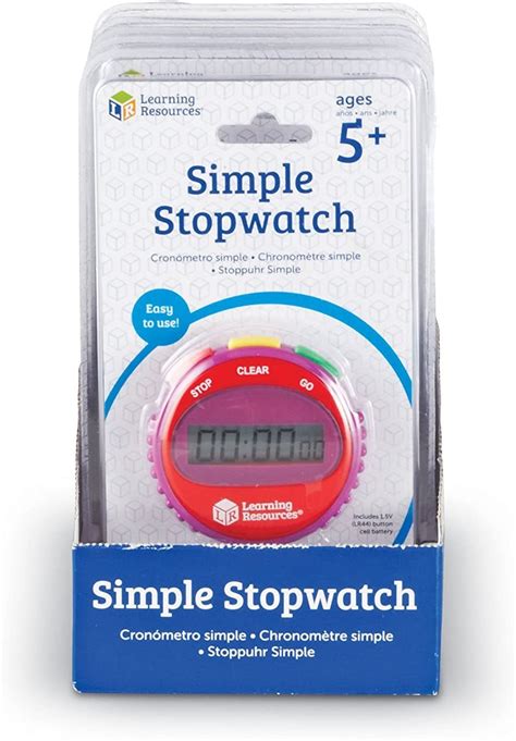 Learning Resources Simple Stopwatch Anchor Academic Services