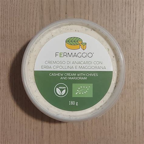 Fermaggio Fermaggio Cremoso Di Anacardi Con Erba Cipollina E Maggiorana