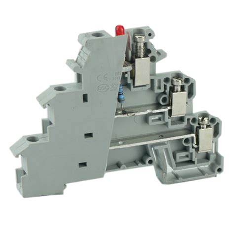 Sensor Terminal Block With Led Indicationfor 3 Wire Sensors Din Rail