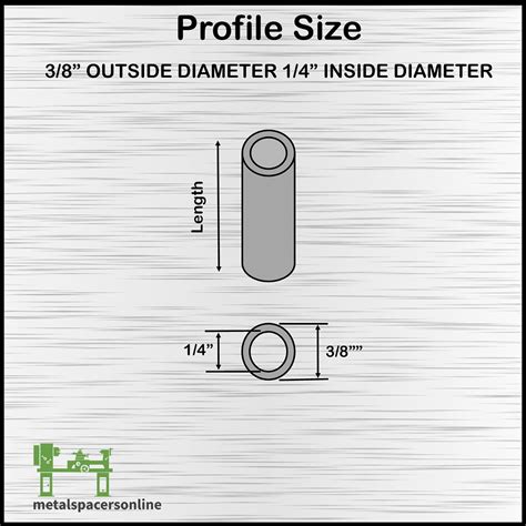 2pcs Aluminum Spacer 38 Od X 14 Id Round Spacer Unthreaded