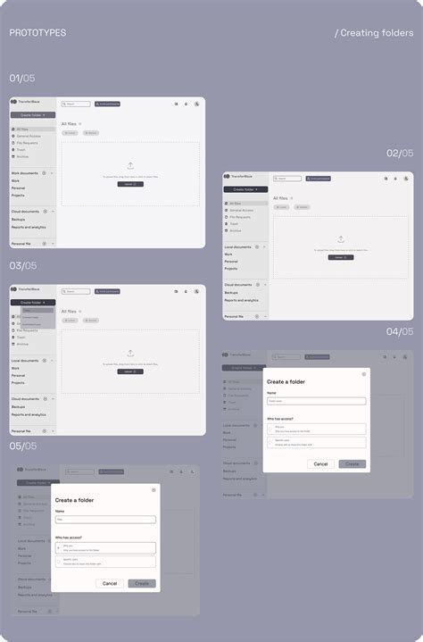 TransferWave File Transfer Web Service 11 Images Behance