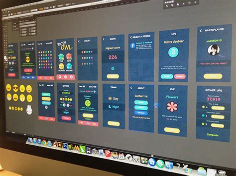 Dots Owl Behance