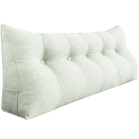 Wowmax Sofa Daybed Large Filled Triangular Wedge Cushion Bed Backrest
