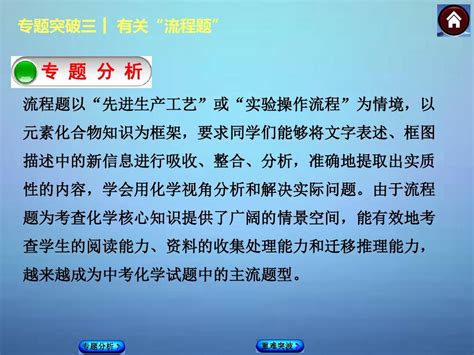 2015年中考化学基础复习 专题突破3 有关流程题课件 新人教版 word文档在线阅读与下载 无忧文档