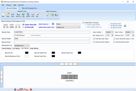 Drpu Barcode Software For Publishers And Library Download Softpedia
