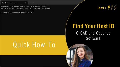 How To Find Your Host Id For Orcad And Cadence Software Ema Design Automation