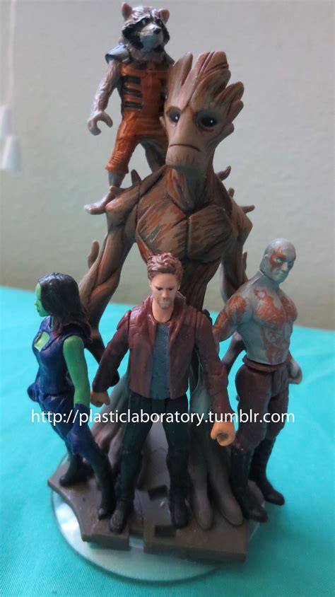 Custom Disney Infinity Groot With The Rest Of The Guardians Of The