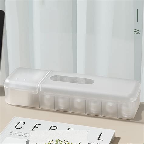 PP Dureable Wire Management Data Cable Storage Box Home Organizer 7 Grids Charger Cord Storage