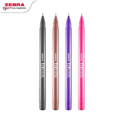 Jual Zebra Penciltic 10 Colours In 1 Set Pulpen 04mm Fineliner Tip