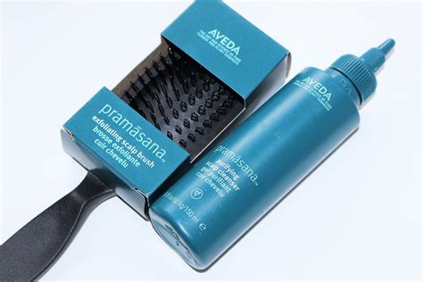 Aveda Pramasana Exfoliating Scalp Brush And Purifying Scalp Cleanser Review