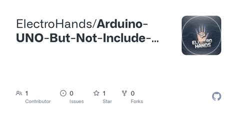 GitHub ElectroHands Arduino UNO But Not Include SMD Component