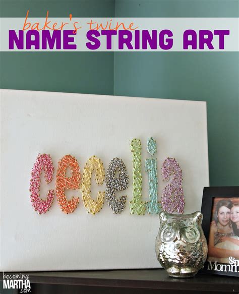 Bakers Twine String Art The Simply Crafted Life