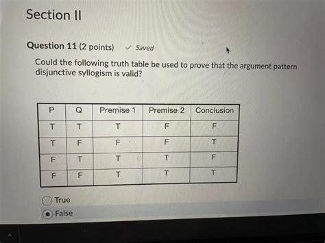 Solved Section Ii Question Points Saved Could The Chegg