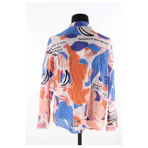 Sézane Top Sezane 38 Multiple Colors Cotton Ref713881 Joli Closet
