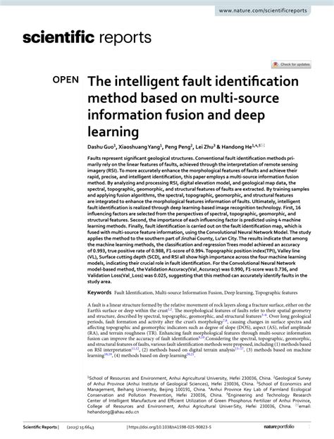 Pdf The Intelligent Fault Identification Method Based On Multi Source Information Fusion And