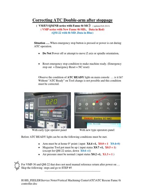 Atc Rescue Fanuc 0i Controller Pdf Parameter Computer Programming
