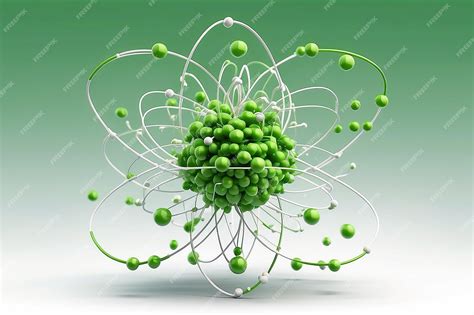 Premium Photo Electron Cloud Atom Model Structure Erwin Schrodinger