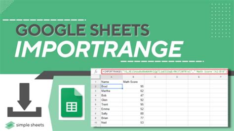 How To Use The IMPORTRANGE Google Sheets Function