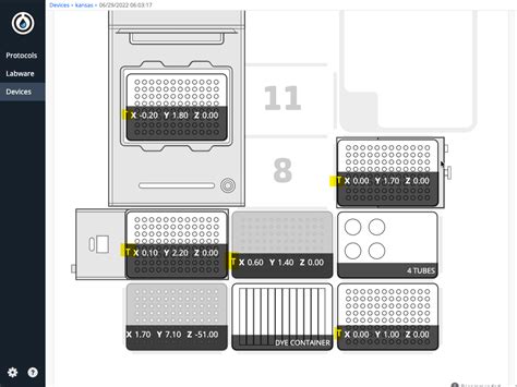 60 Feedback Setup For Run Deck Map Labware Offsets Seem Visually
