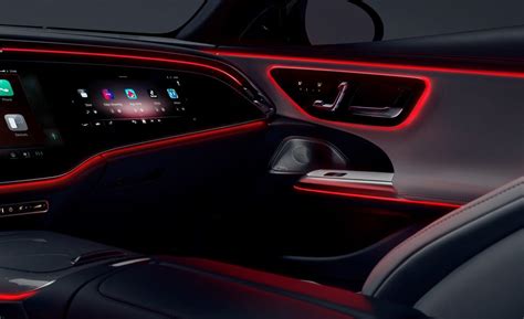 2024 Mercedes Benz E Class Sedans Interior Looks Comfy Tech Heavy