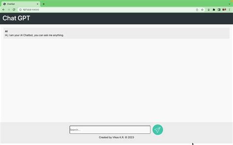 Vikas K R On Linkedin Django Bootstrap5 Python3 Openai Api Js