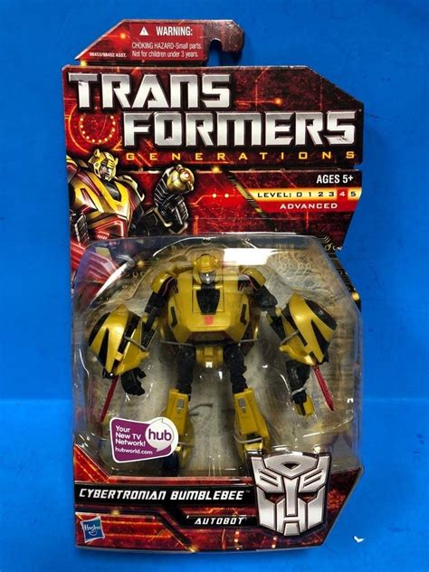 Transformers Generations Cybertronian Bumblebee Deluxe Class Nip 2009