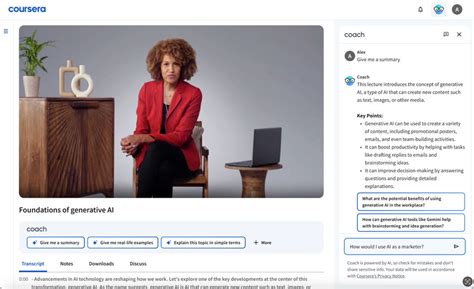 Coursera Improves Its Ai Assistant ‘coach And Adds More Course